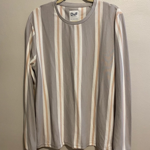 D&F | Shirts | Df Striped Shirt | Poshmark
